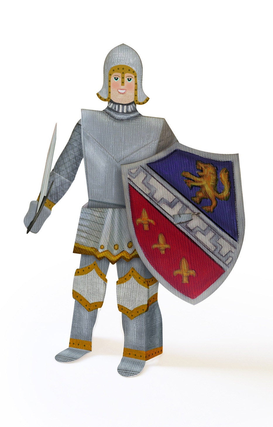 Kingdom Kit Paper Craft Kit Medieval Craft Building Kit - Etsy