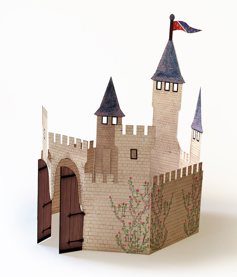 Kingdom Kit Paper Craft Kit Medieval Craft Building Kit - Etsy