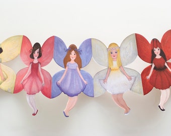 Fairy Paper Doll | Etsy