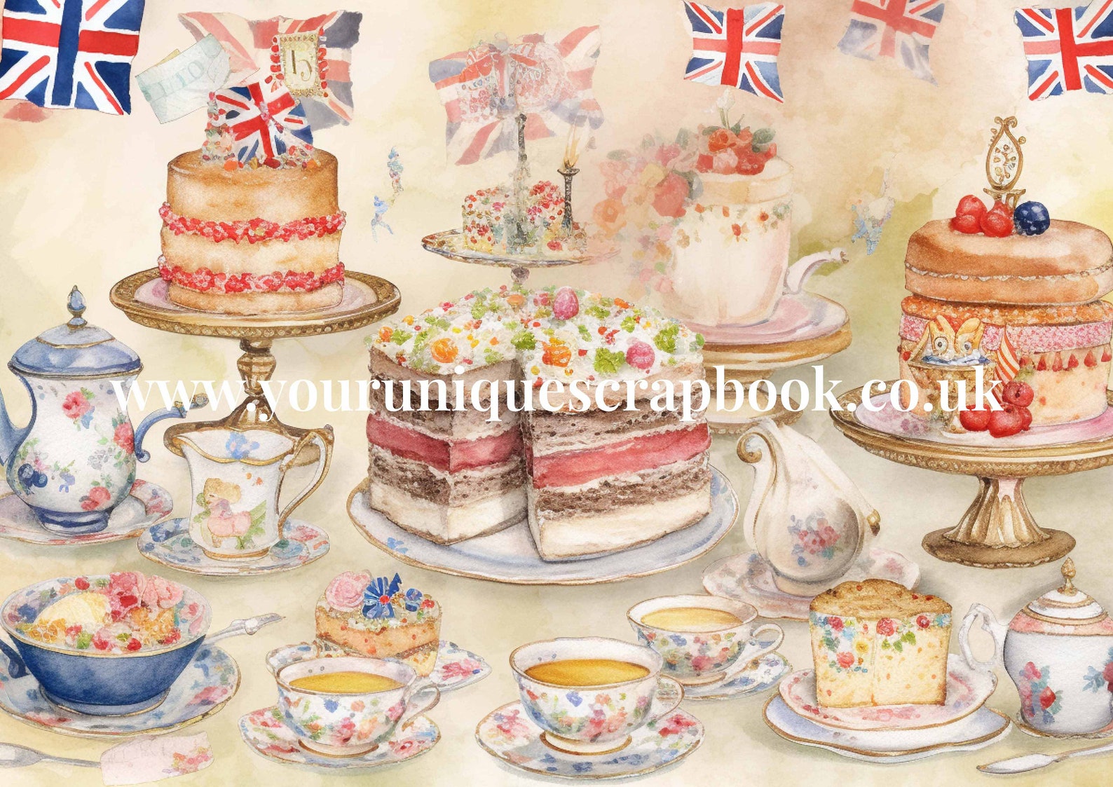 Kings Coronation 16 Digital Papers Scrapbooking Journal Paper Digital ...