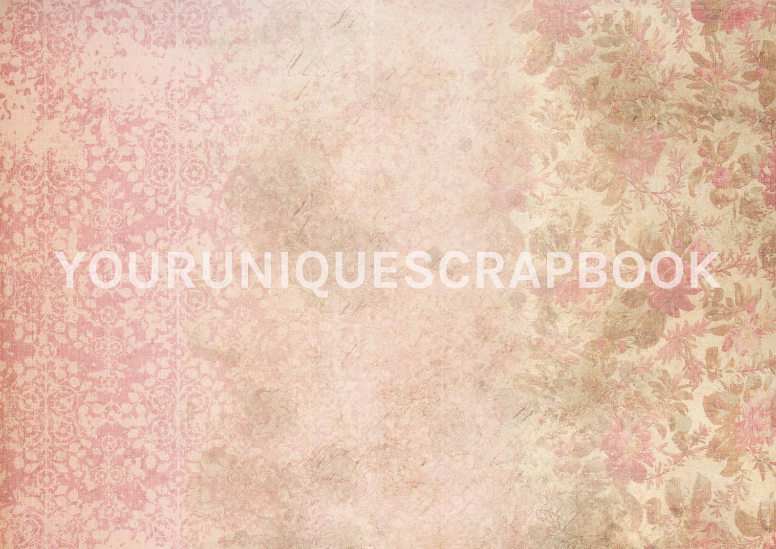 Old English Themed Scrapbooking Journal Paper Vintage Themed - Etsy UK