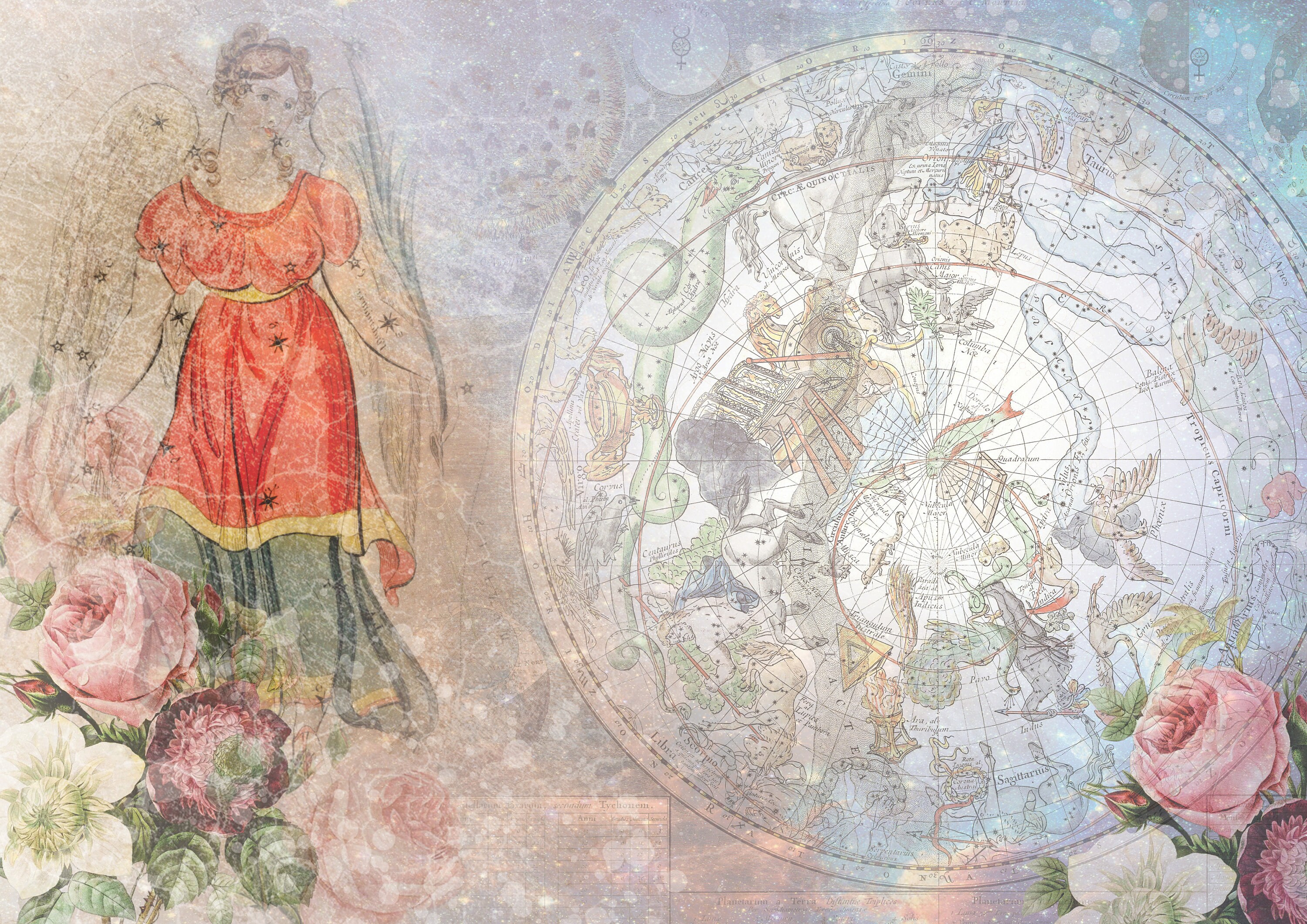 Angels 8 Digital Papers Scrapbooking Journal Paper - Etsy