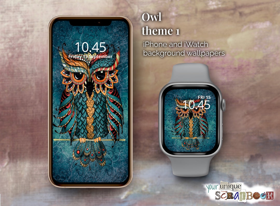 Apple Watch Face – Owl Theme 1 Wallpaper - Iwatch Wallpaper - iPhone ...
