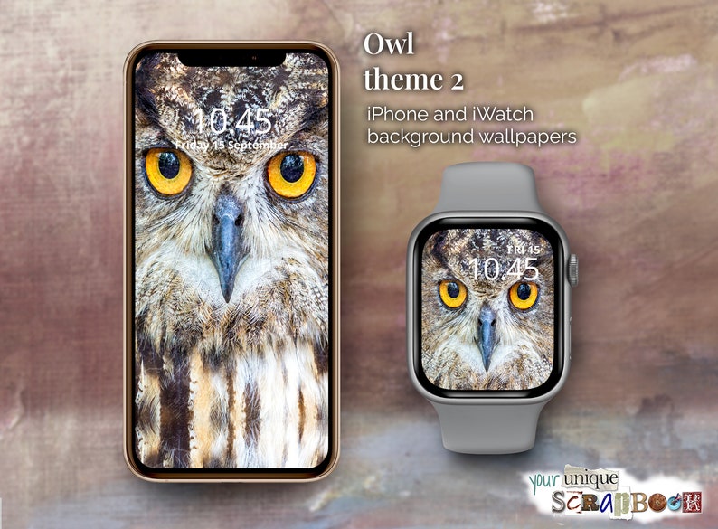 Apple Watch Face – Owl Theme 2 Wallpaper - Iwatch Wallpaper - iPhone ...