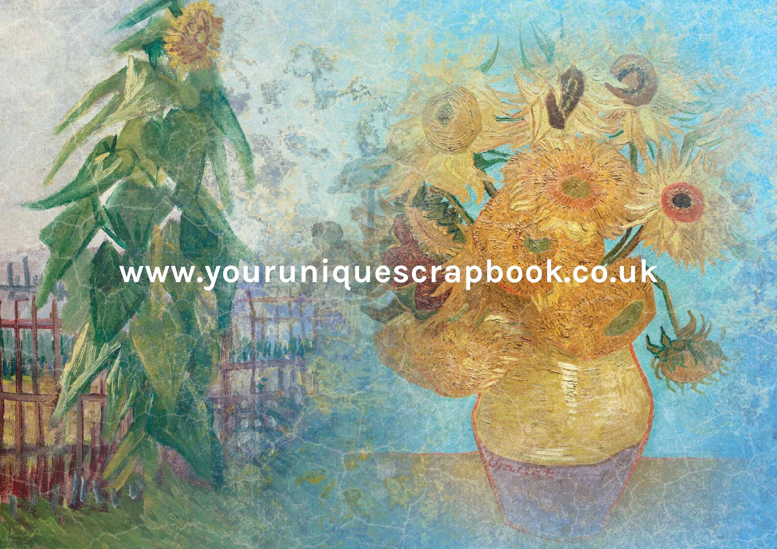 Vincent Van Goth 10 Digital Download Papers Scrapbooking - Etsy