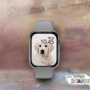 Apple Watch Face – Puppy Theme 1 Wallpaper, Iwatch Wallpaper, iPhone ...