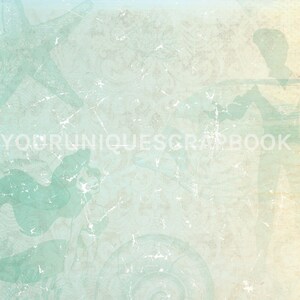 Fairy Tale Themed Paper and Tags - Scrapbooking Journal Paper - Digital ...
