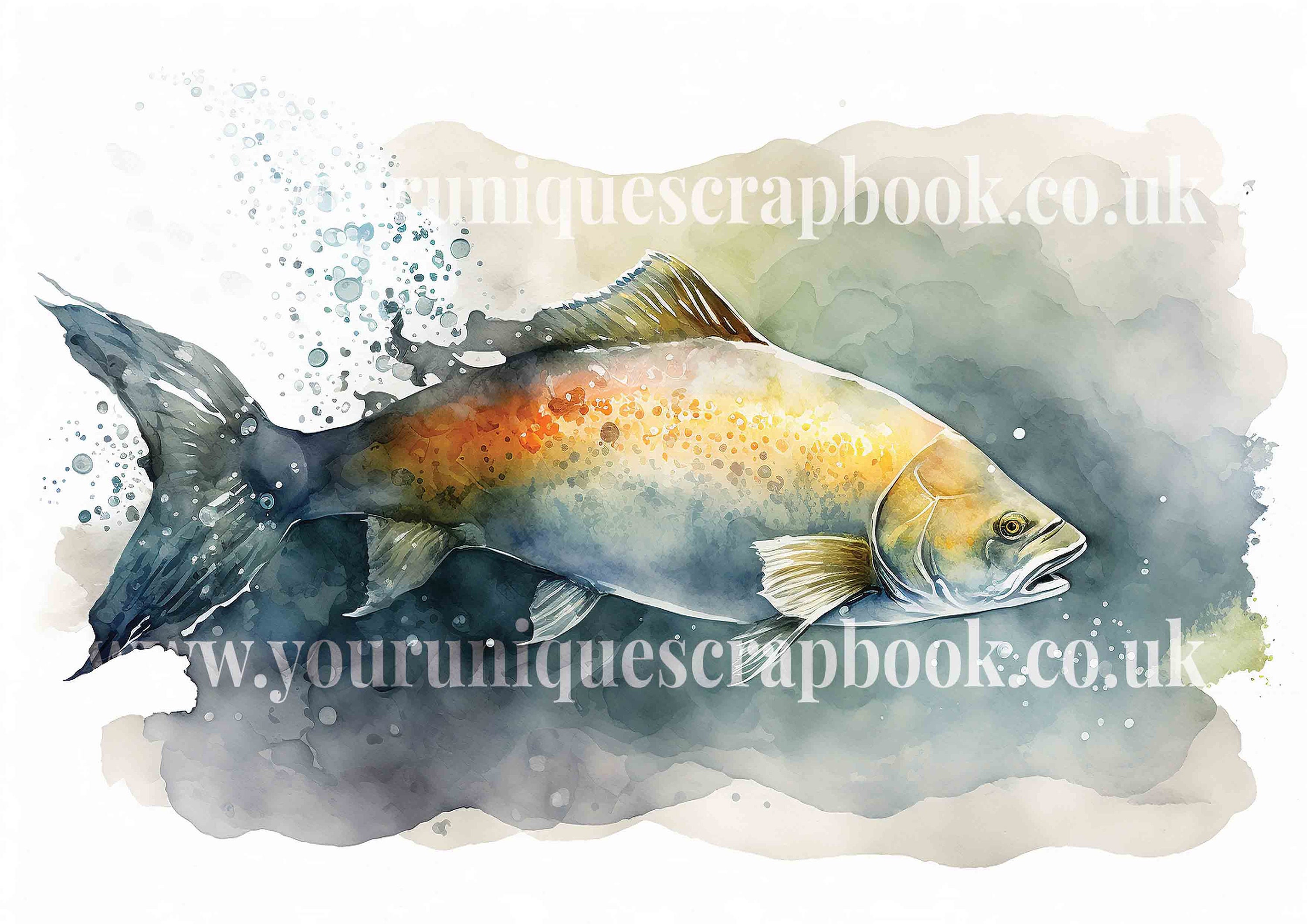 Fishing A Day on the River Bank 9 Themed Images Digital - Etsy