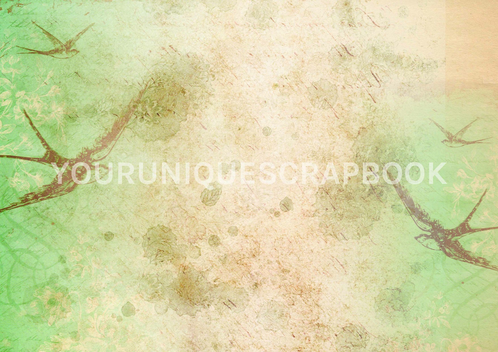 Bird Themed Paper 10 Sheets Scrapbooking Journal Paper - Etsy