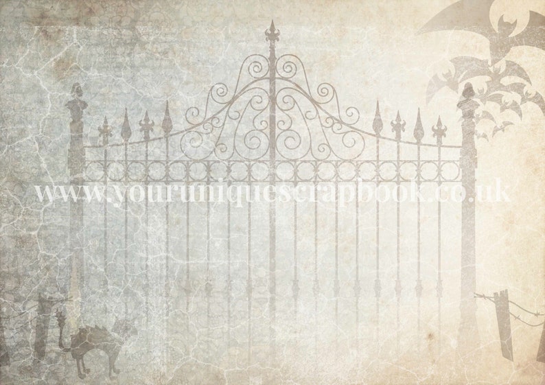 Wednesday Addams - 13 Themed Digital Paper - Vintage Paper Theme ...