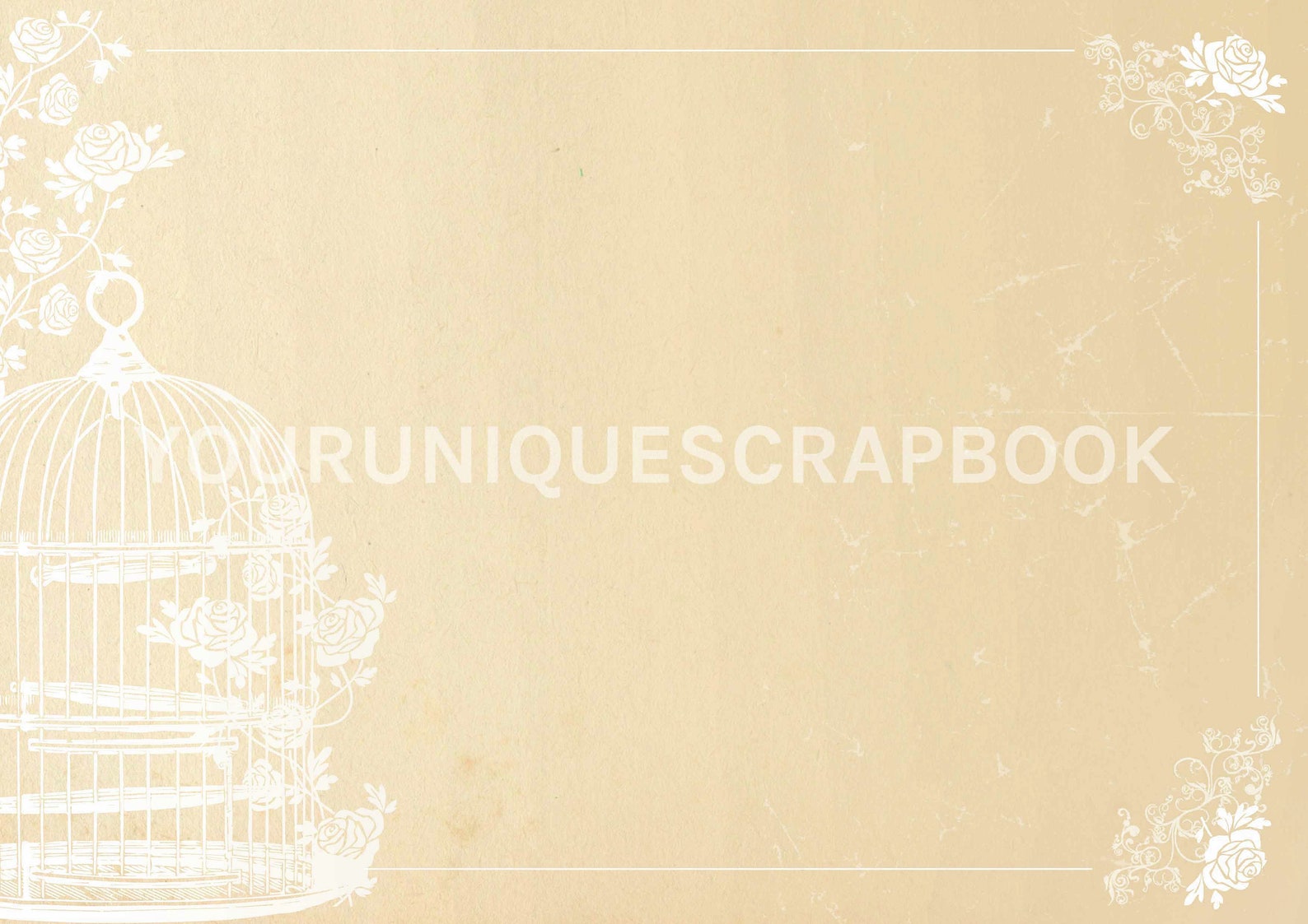 Bird Themed Paper - 10 Sheets - Scrapbooking Journal Paper - Digital ...