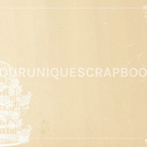 Bird Themed Paper - 10 Sheets - Scrapbooking Journal Paper - Digital ...