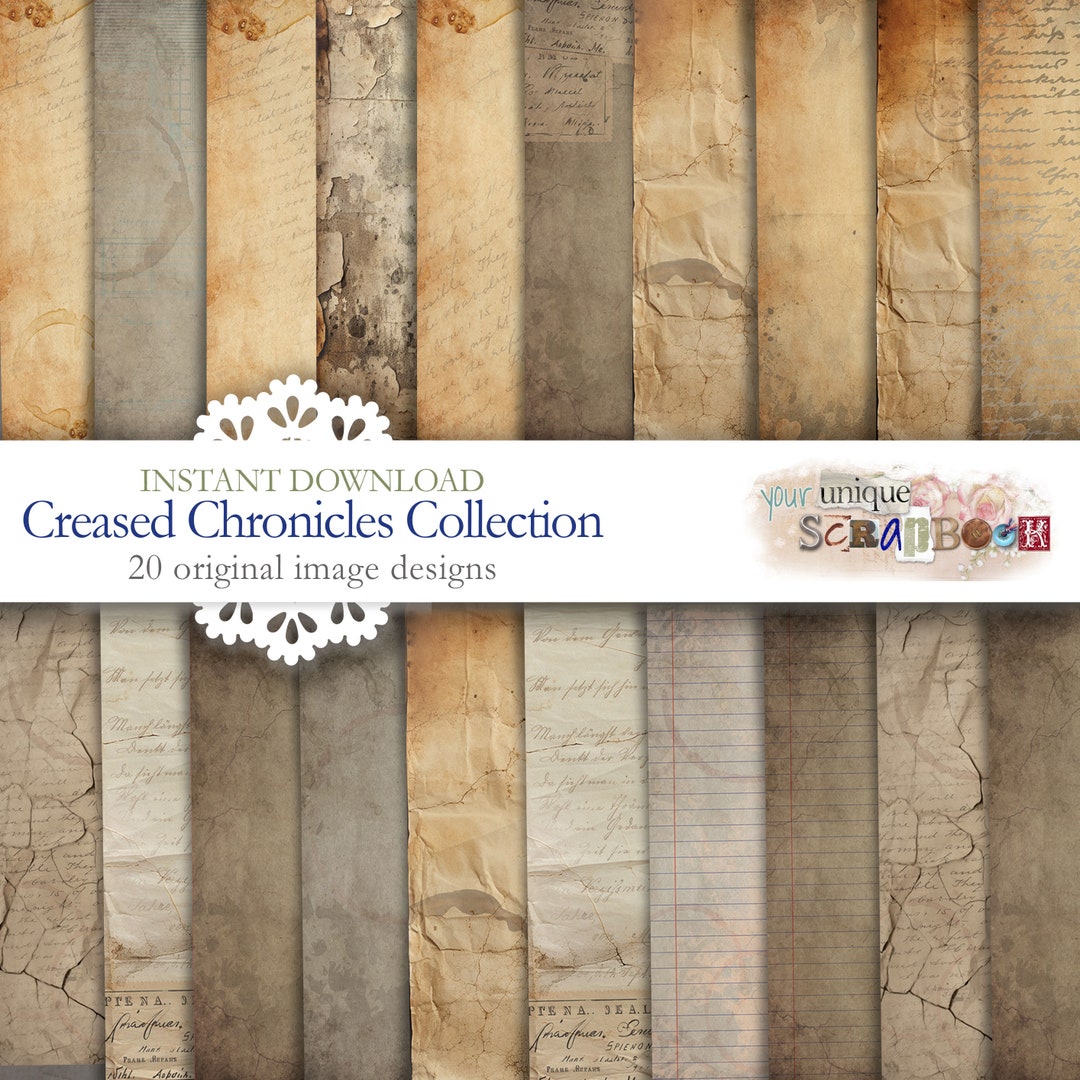 Distressed Coffee and Tea Stained Paper, With Handwriting and Brown ...