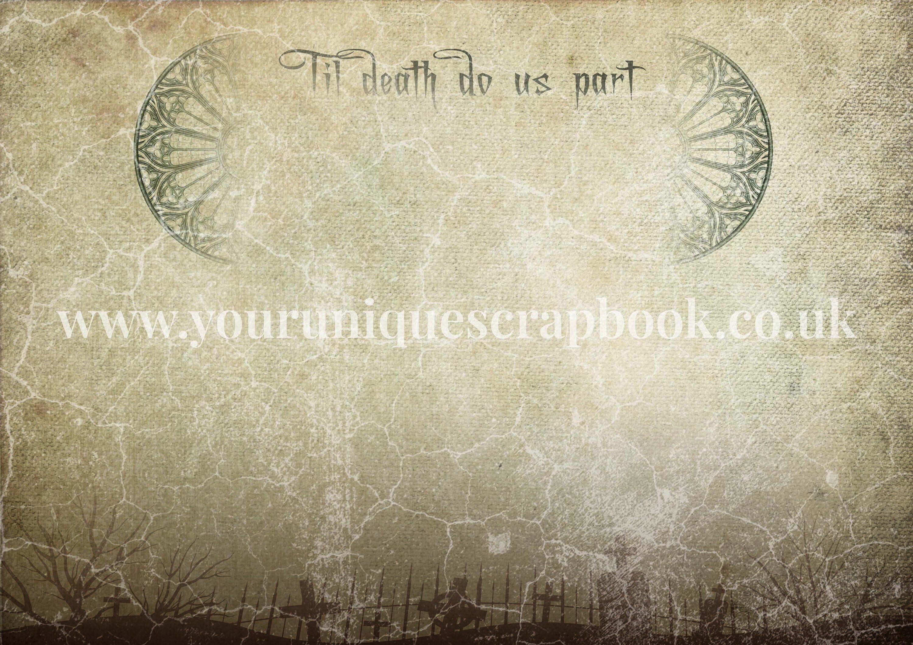 Wednesday Addams - 13 Themed Digital Paper - Vintage Paper Theme ...