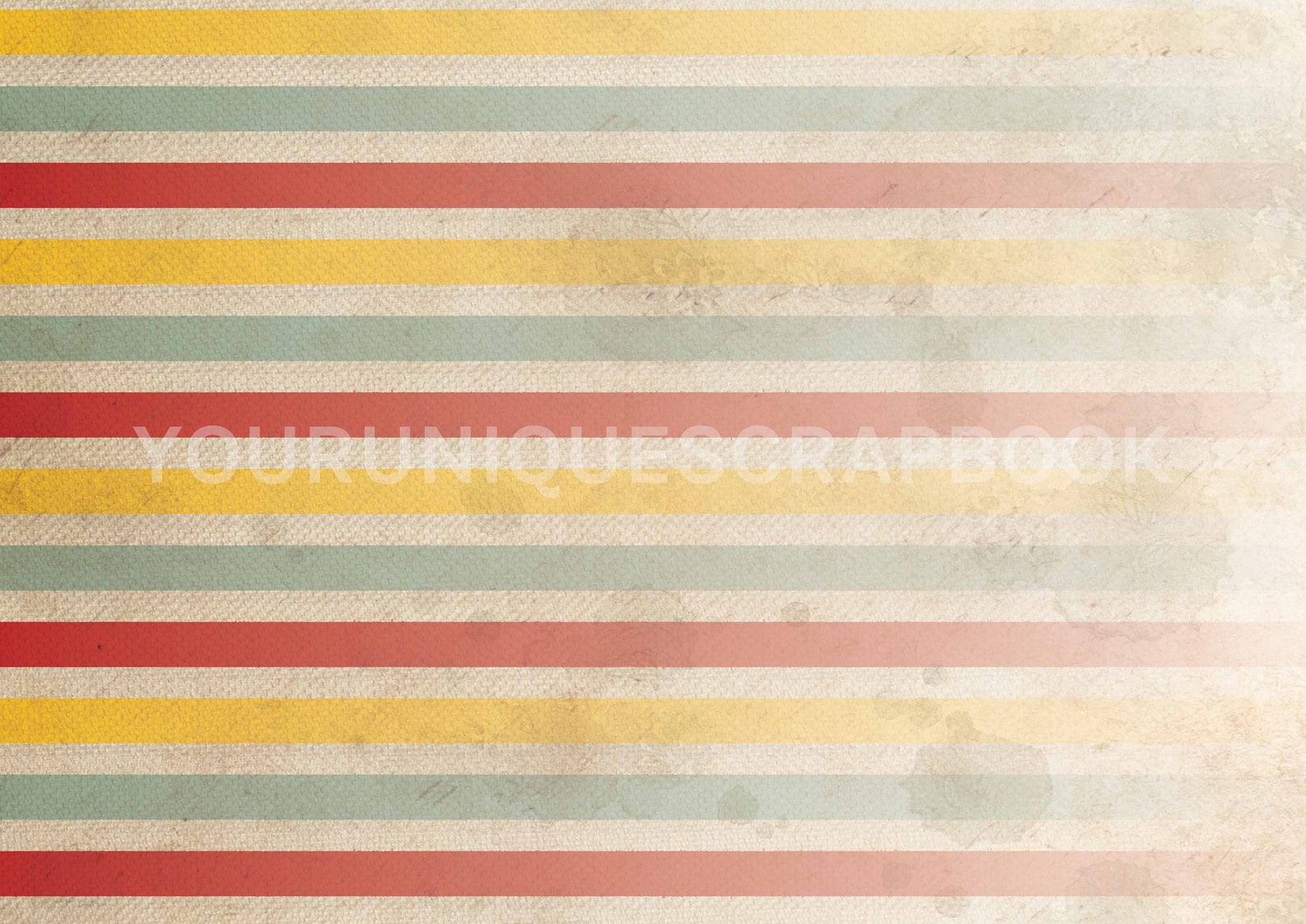 Carnival Circus Theme - Scrapbooking Journal Paper - Vintage Themed ...