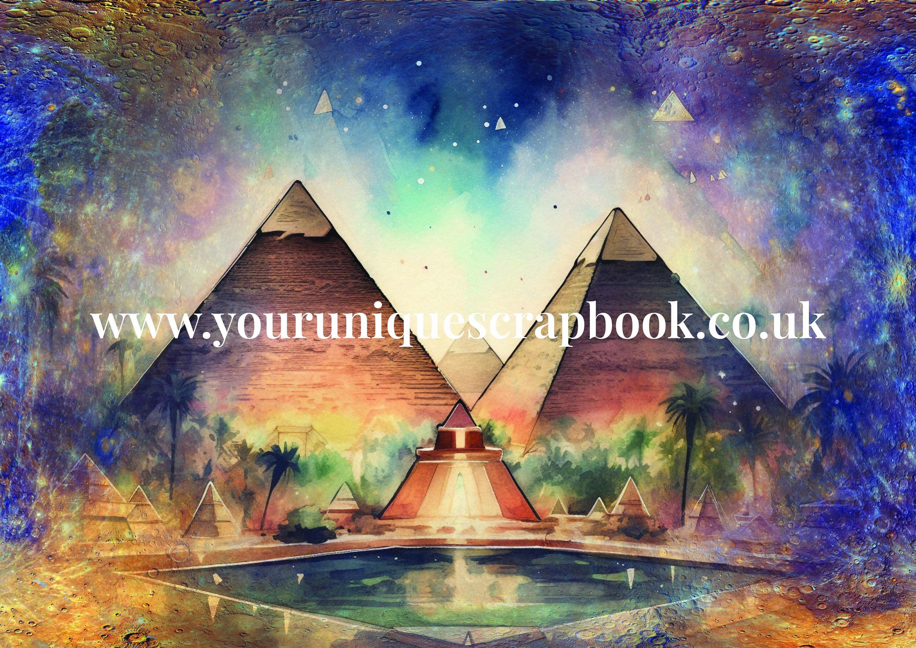 Ancient Egyptian - 16 Themed Digital Papers - Scrapbooking Journal ...
