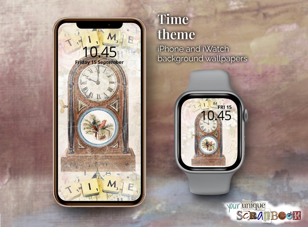 Apple Watch Face – Time Theme Wallpaper - Iwatch Wallpaper - iPhone ...