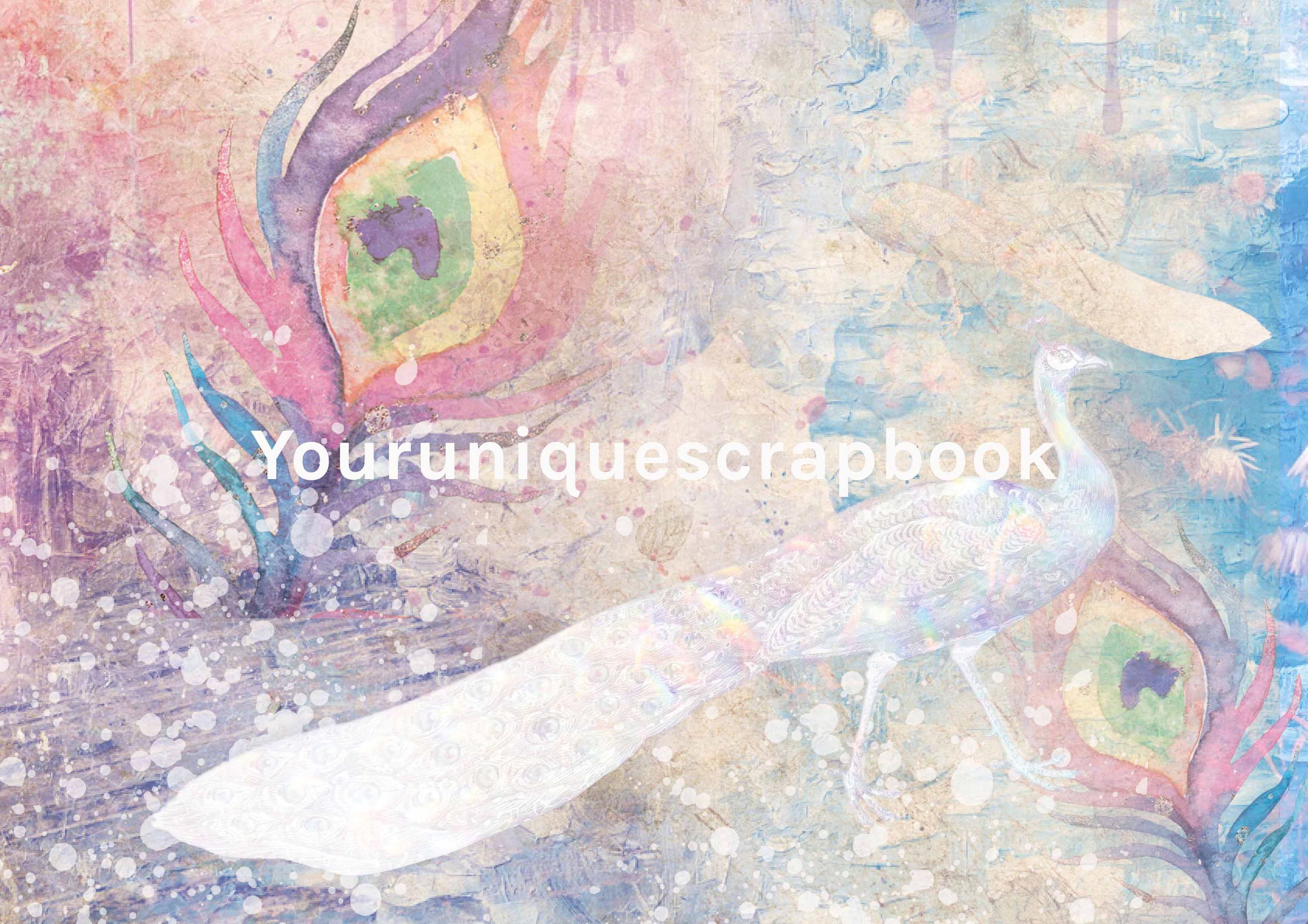 Peacock - 8 Digital Papers - Scrapbooking Digital Paper - Digital ...