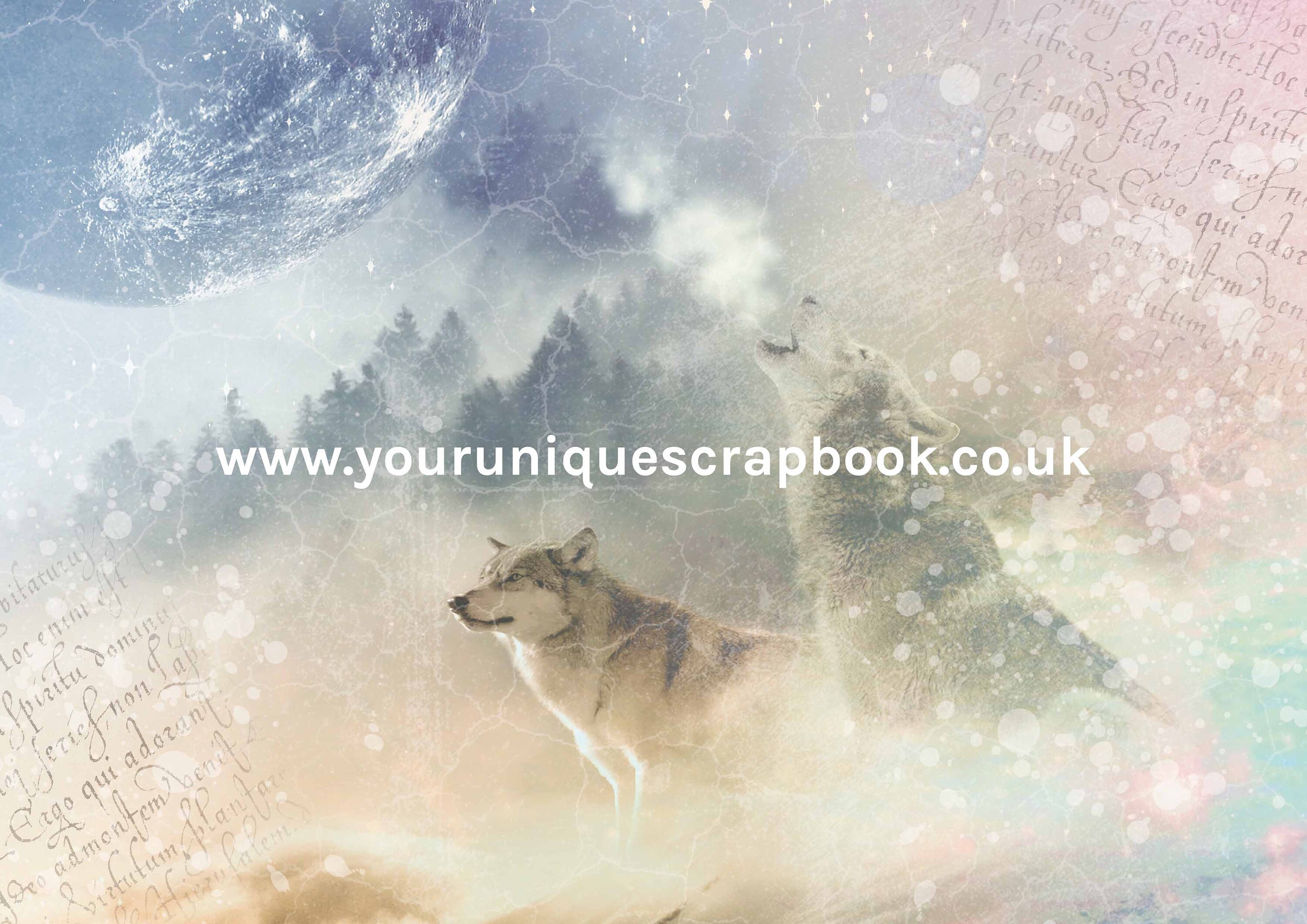 Wolves - 8 Digital Paper Downloads - Scrapbooking Digital Paper ...
