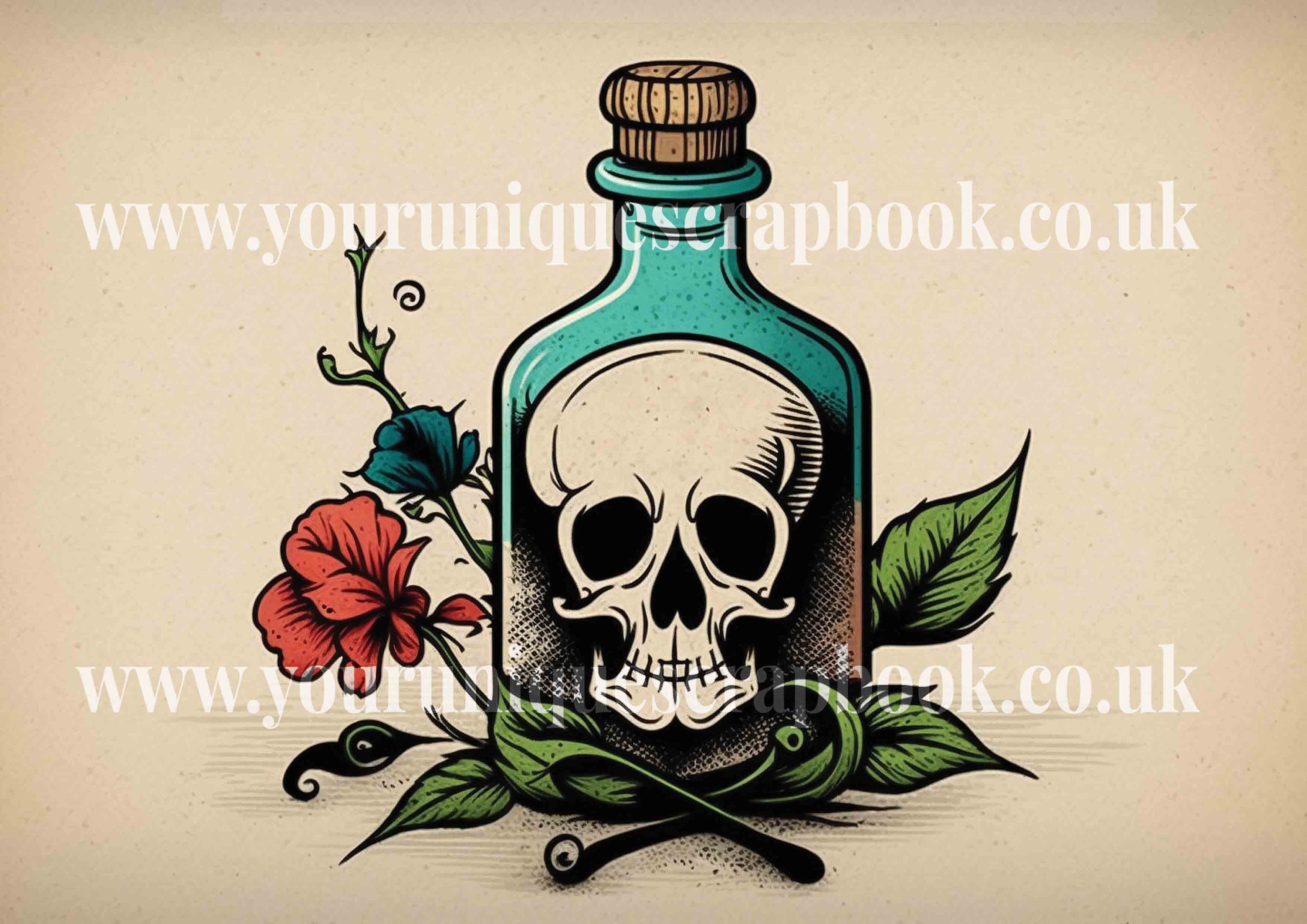 Tattoo Studio 9 Themed Images Digital Download Images Digital Scrapbook ...