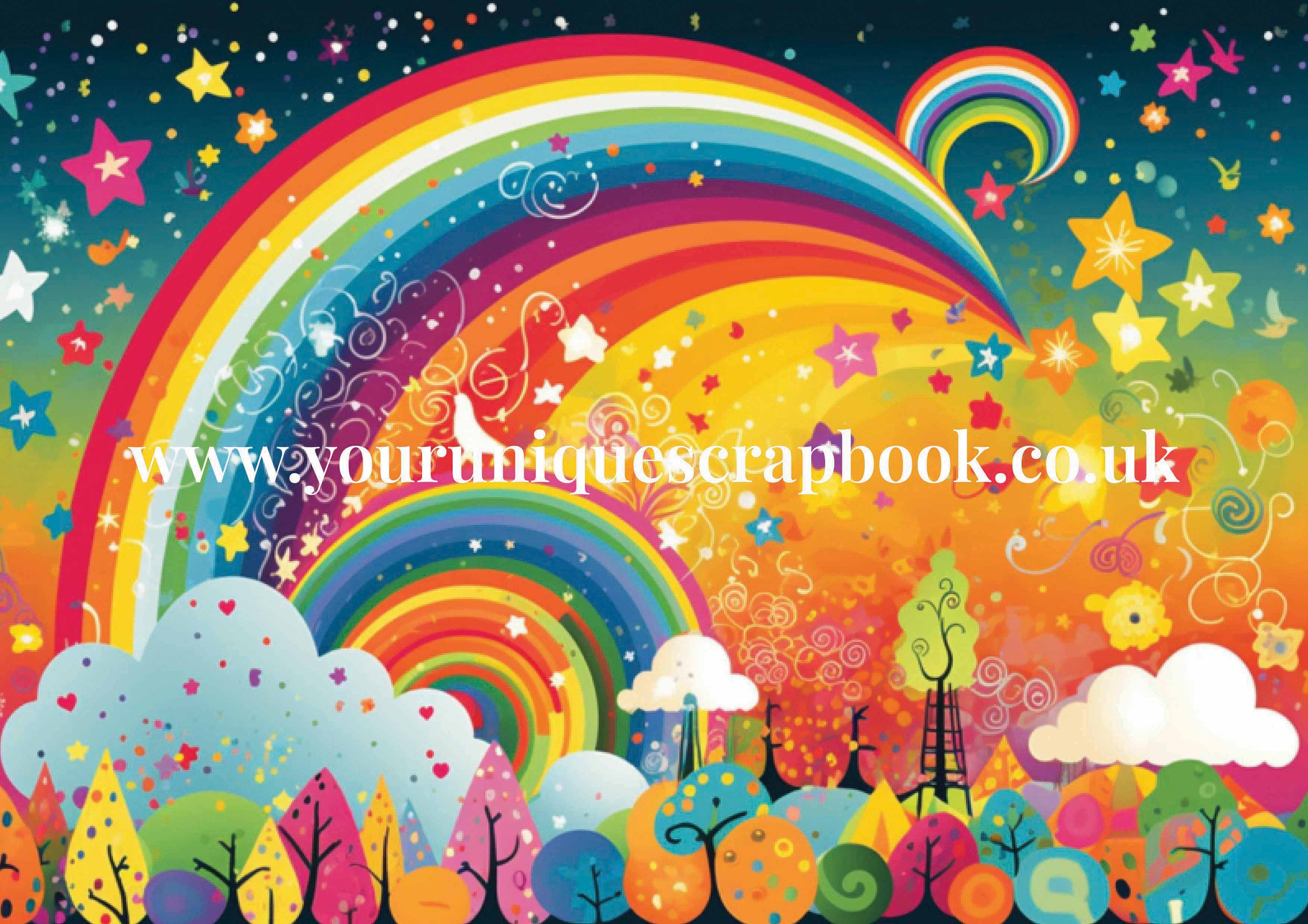 Nature Folk Art - 12 Themed Papers - Scrapbooking - Digital Download ...