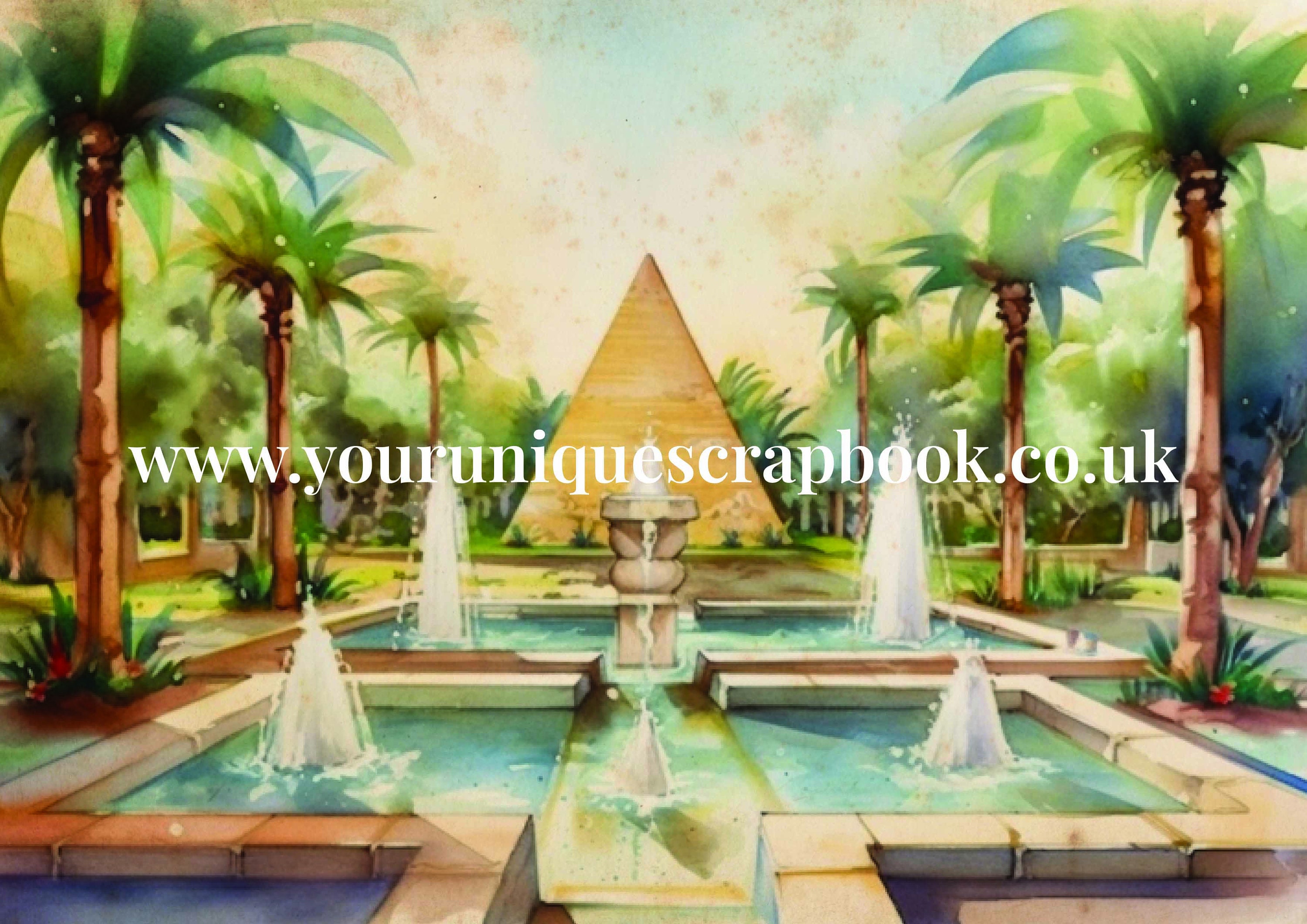 Ancient Egyptian - 16 Themed Digital Papers - Scrapbooking Journal ...