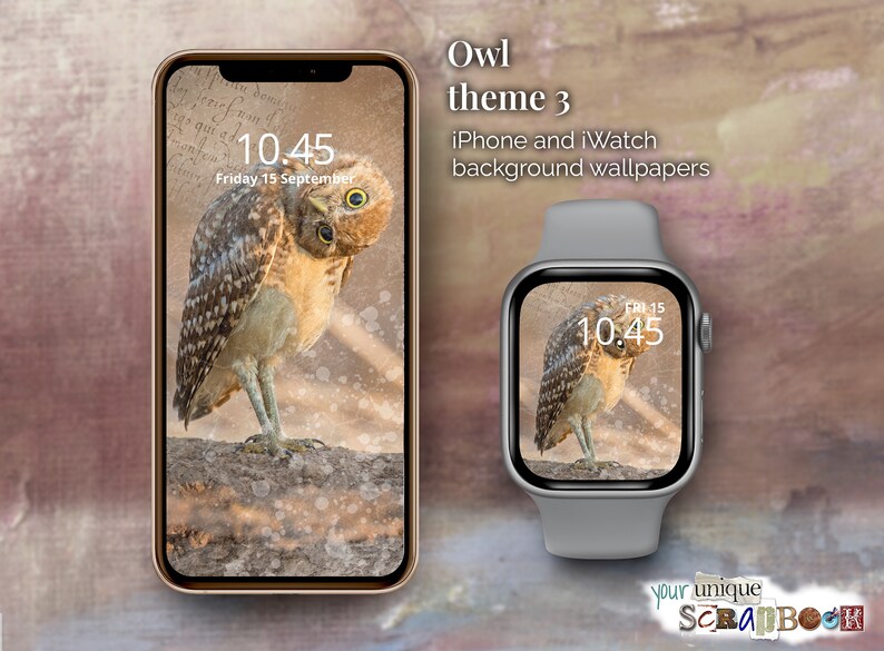 Apple Watch Face – Owl Theme 3 Wallpaper - Iwatch Wallpaper - iPhone ...