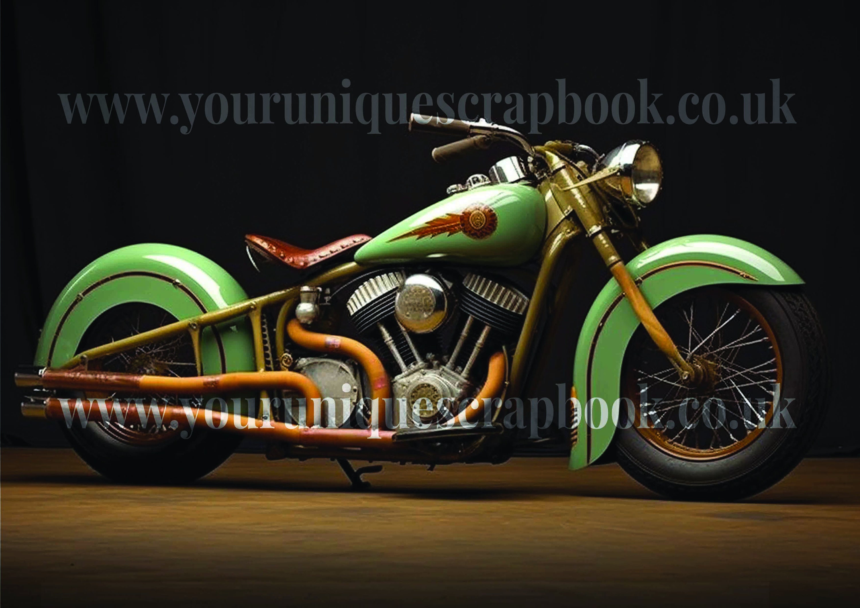 Hot Rod Bikes 9 Themed Images Clip Art Images Digital Download Images ...