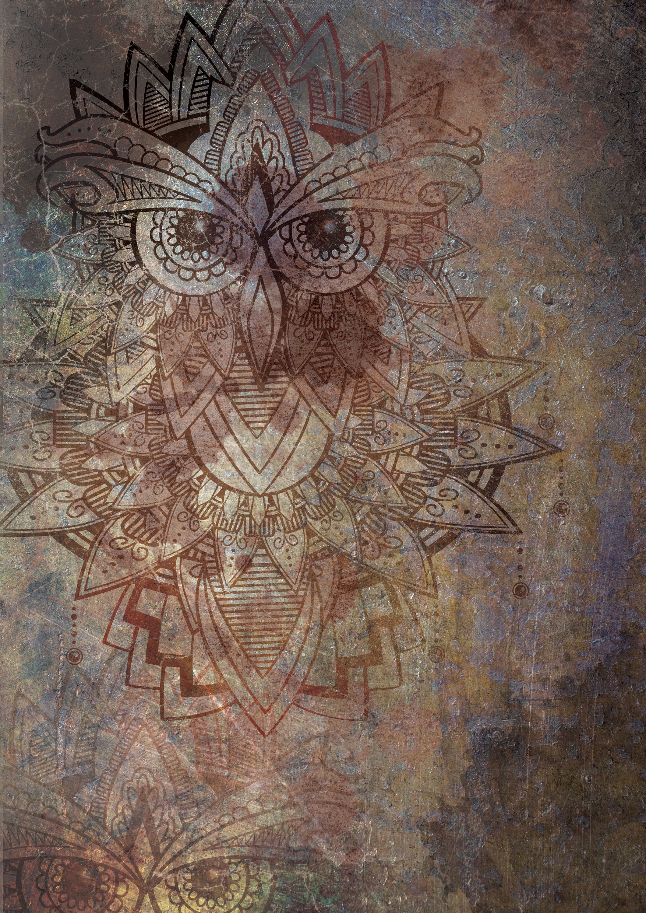 Tattoo - 8 Digital Download Papers - Scrapbooking Journal Paper ...