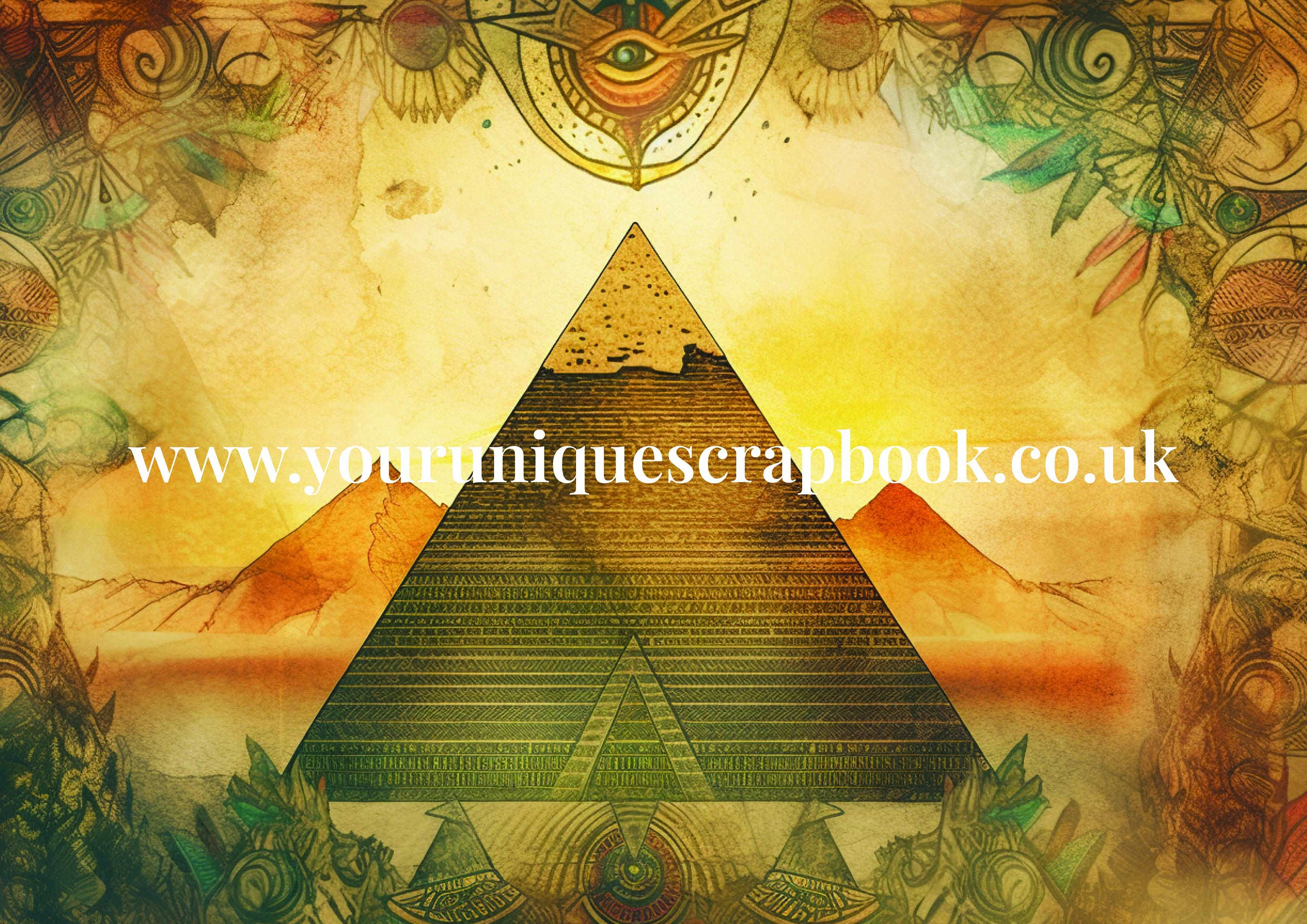 Ancient Egyptian - 16 Themed Digital Papers - Scrapbooking Journal ...