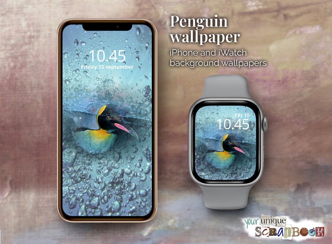 Apple Watch Face – Penguin Theme 1 Wallpaper, Iwatch Wallpaper, iPhone ...