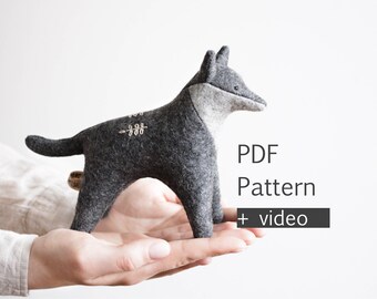 Felt Wolf | Etsy
