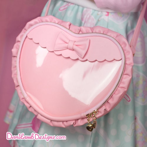 Itabag Acrylic 2 Inch Clear Keychain Charm Multiple Colours | Etsy