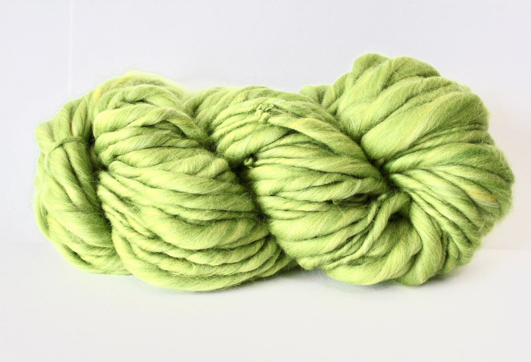 Hand Spun Thick and Thin Super Chunky Extra Fine Merino Wool Yarn TTY ...