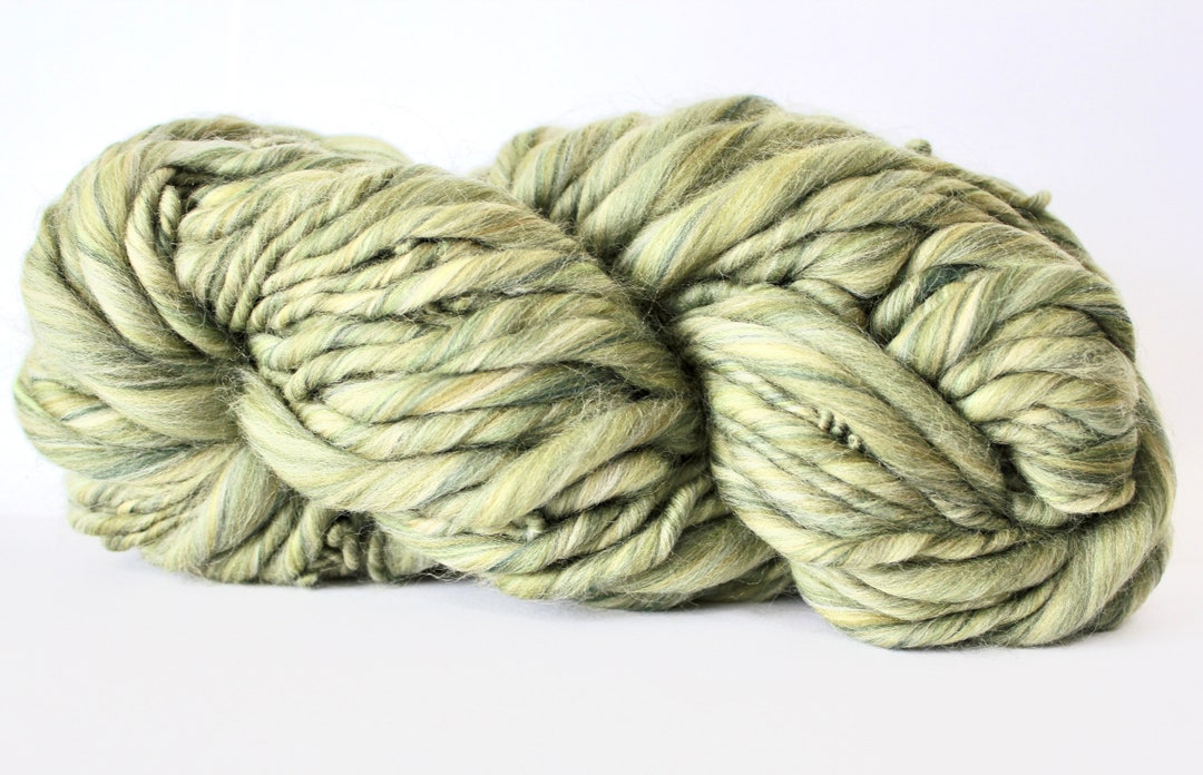 Hand Spun Thick and Thin Super Chunky Extra Fine Merino Wool Yarn TTY ...
