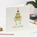 Christmas Mistletoad Funny Christmas Cards, Seasonal Greeting Card ...