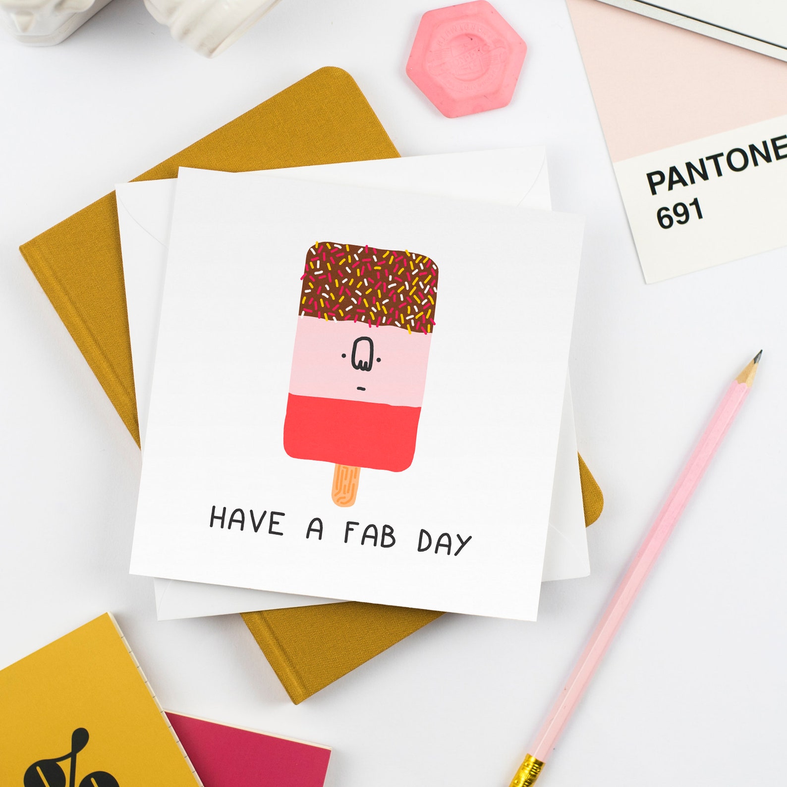 Have a Fab Day Greeting Cards Funny Birthday Cards Gift - Etsy UK