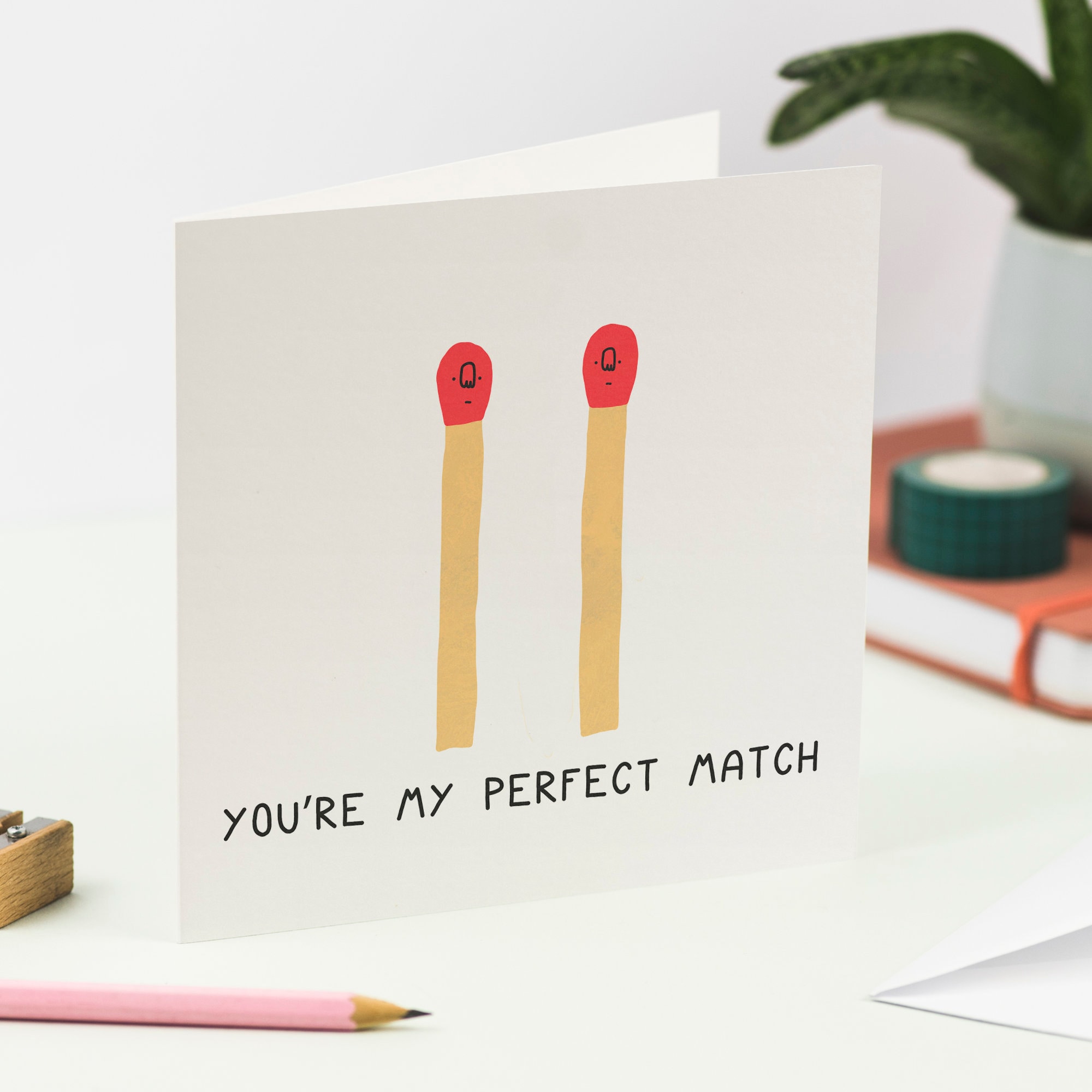 You're My Perfect Match Greeting Cards Funny Romantic - Etsy