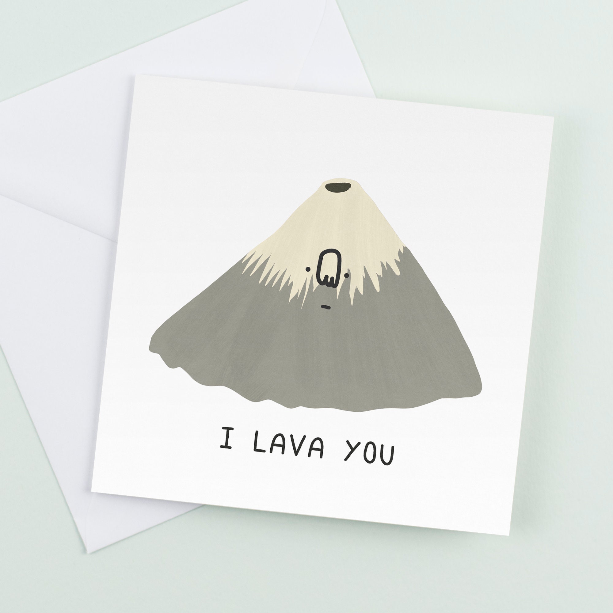 I Lava You Greeting cards Funny Romantic Birthday cards - Etsy 日本