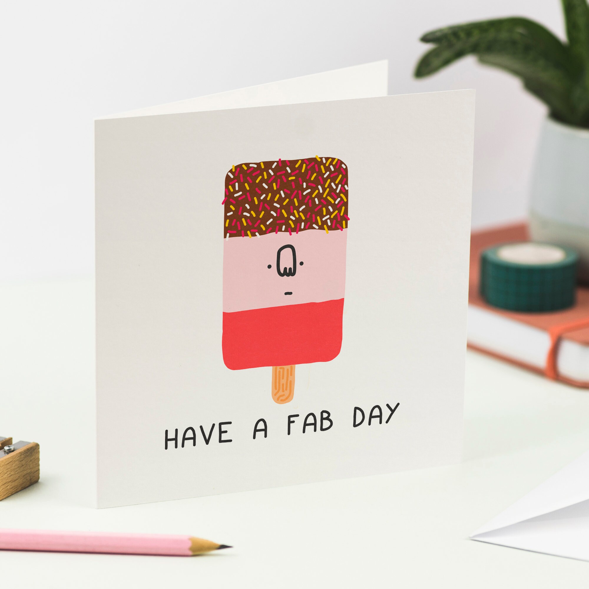 Have a Fab Day Greeting Cards Funny Birthday Cards Gift - Etsy UK