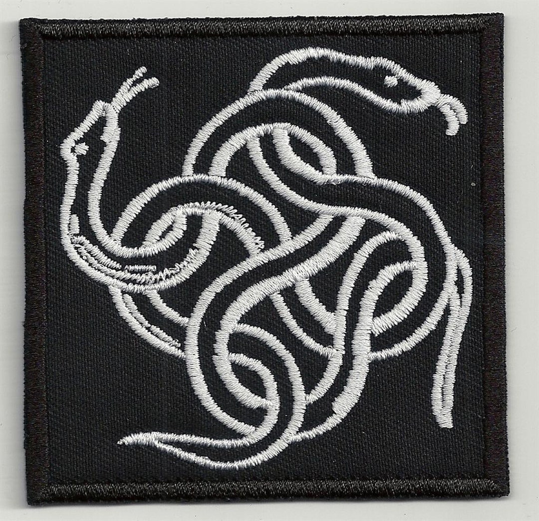 Snake Knot - Embroidered Patch, BUY3 GET4, 3,2 X 3,2 INCH - Etsy