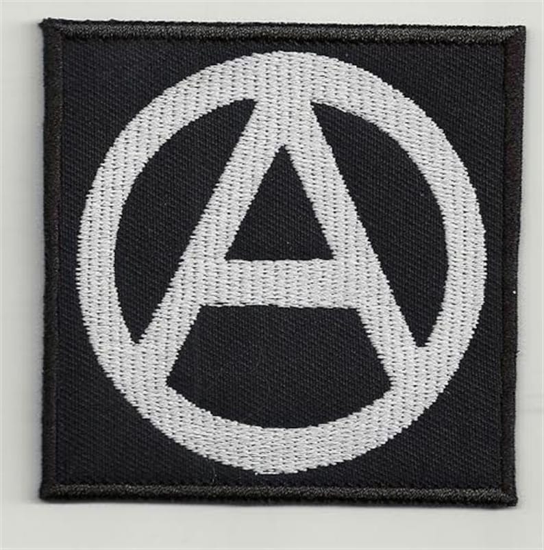 Anarchy Symbol Embroidered Patch BUY3 GET4 32 X 32 INCH - Etsy