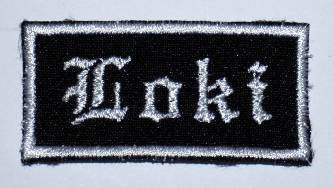 Loki, Norse God of Mischief and Trickery - Embroidered Patch, BUY 3 GET ...