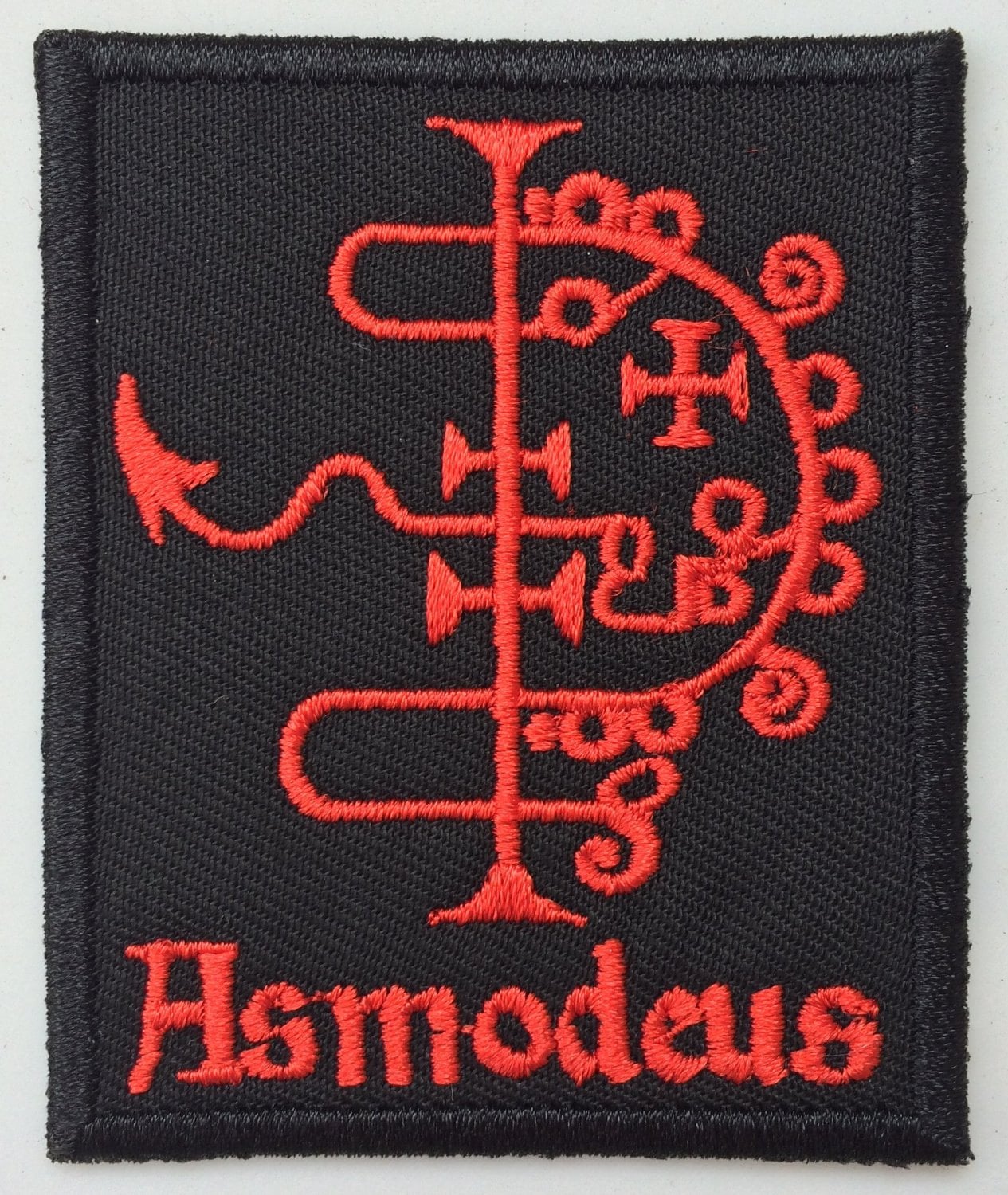 Sigil of Asmodeus Black/red Embroidered Patch BUY3 GET4 4 - Etsy