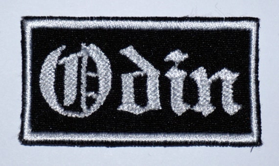 Odin Embroidered Patch 28 X 14 INCH | Etsy