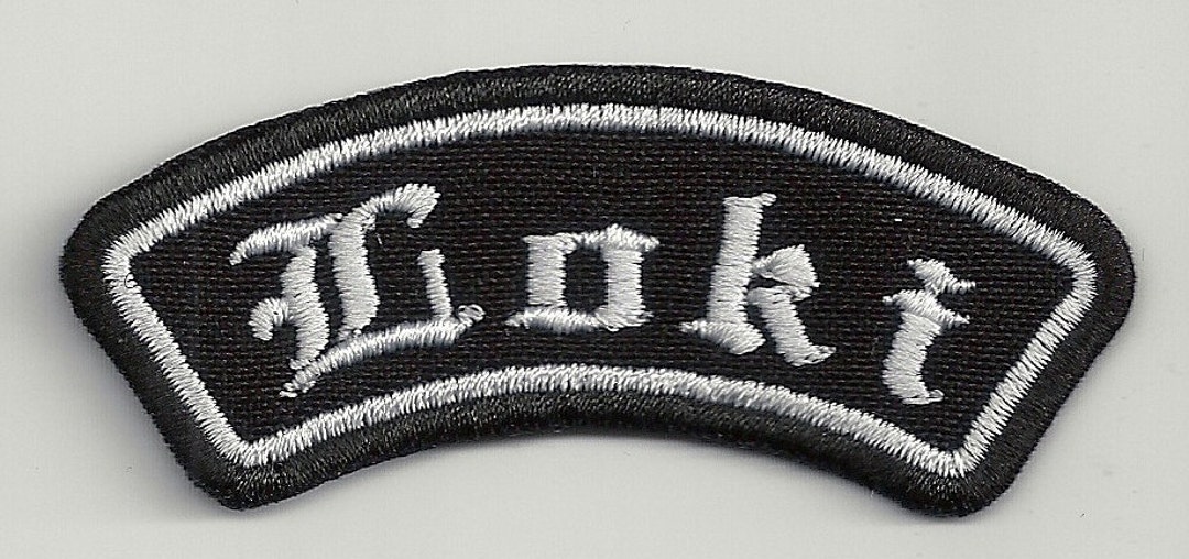 Viking God Loki Embroidered Back Patch 108 X 68 INCH - Etsy