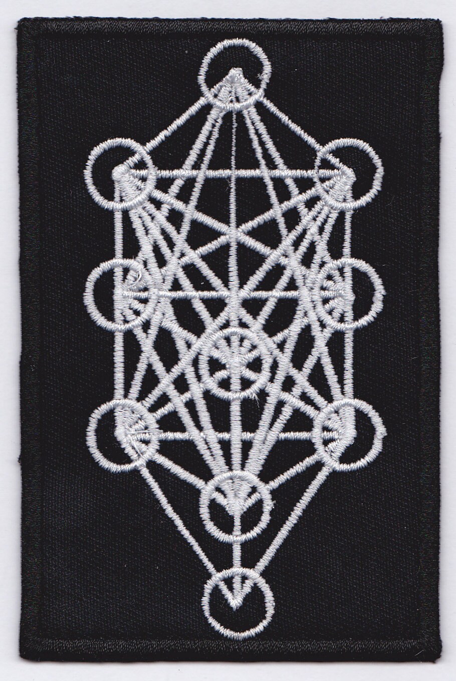 Sacred geometry Tree of life variation 2 embroidered | Etsy