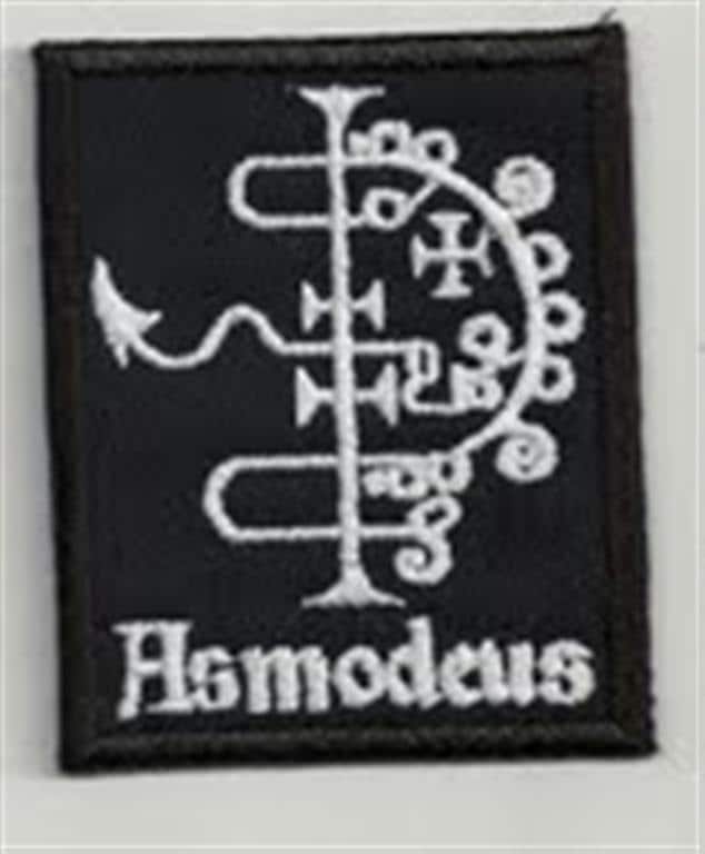 Sigil of Asmodeus - Embroidered Patch, BUY3 GET4, 4 X 3,2 Inch - Etsy