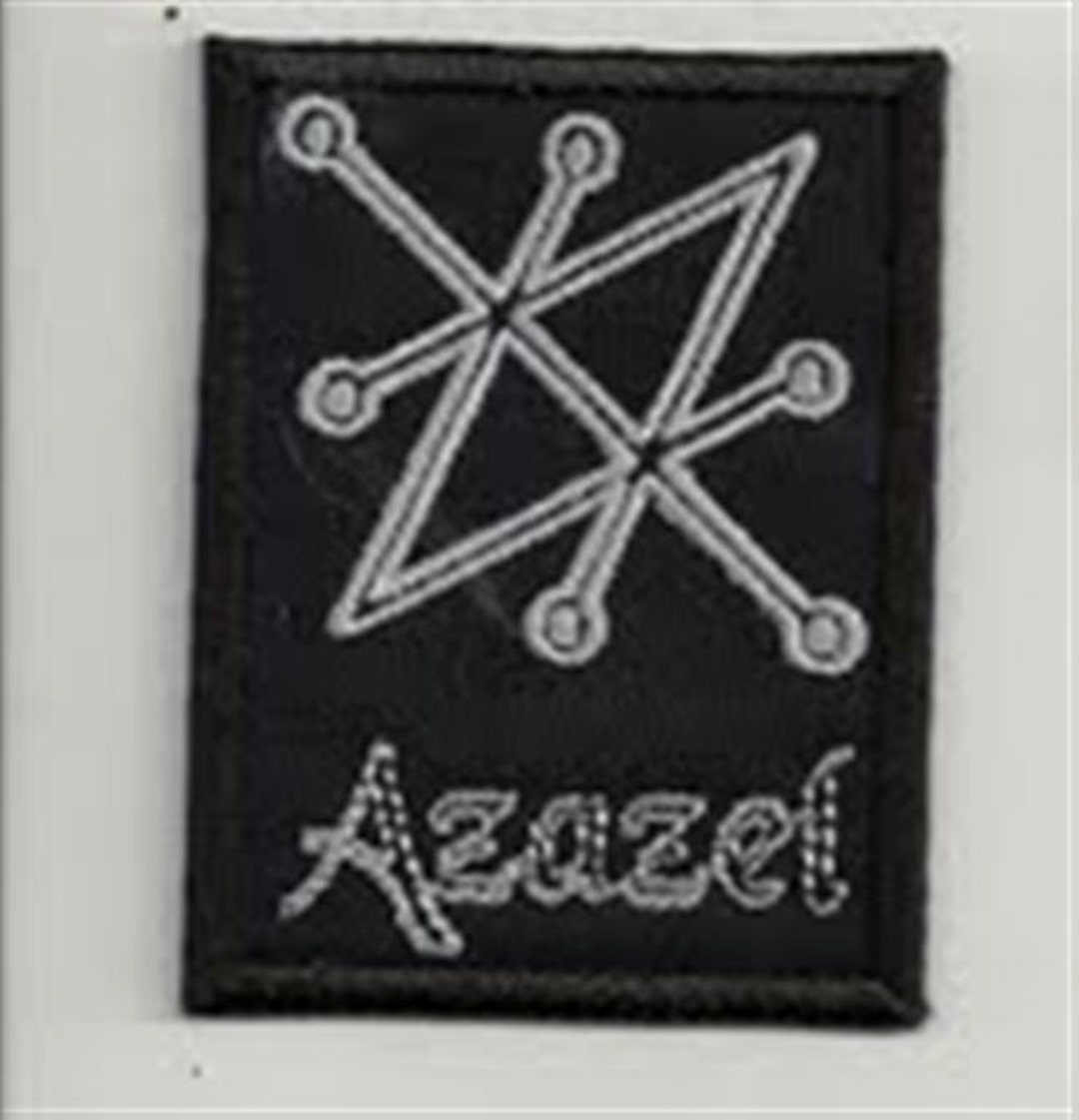 Sigil of Azazel - Embroidered Patch, BUY3 GET4, 4 X 2,8 Inch - Etsy