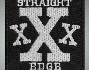 Straight Edge Patch - Etsy